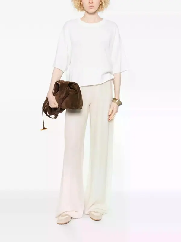 Dusan Elasticated-waistband Trousers - Neutrals