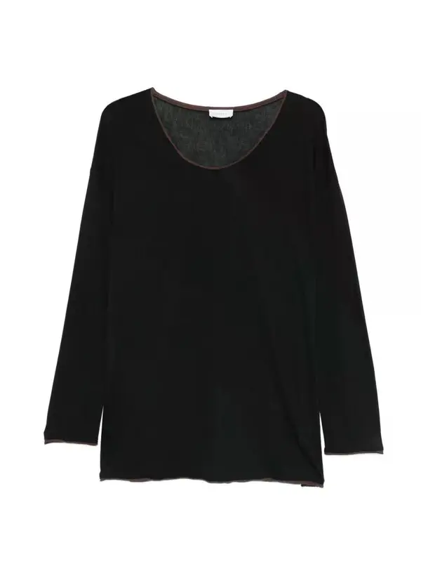 RUOHAN Charcoal Toma Long-sleeved Top