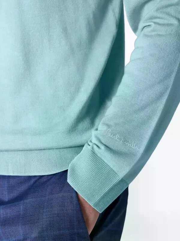 Paul Smith Long-sleeve Wool Sweater - Blue
