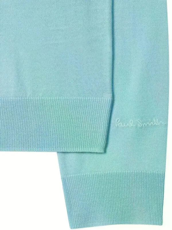 Paul Smith Long-sleeve Wool Sweater - Blue