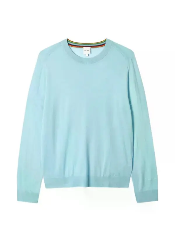 Paul Smith Long-sleeve Wool Sweater - Blue