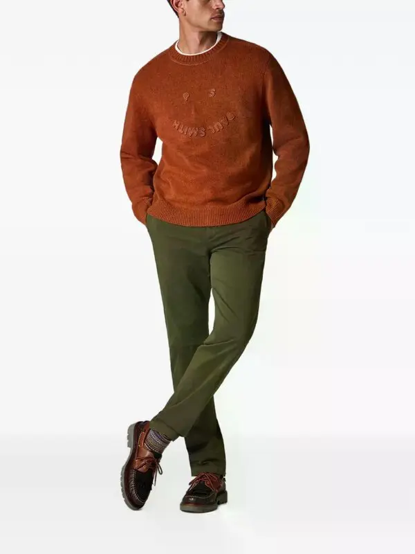 Paul Smith Embroidered Crew-neck Sweater