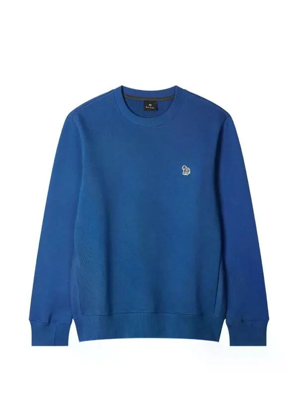 Paul Smith Logo Crew-neck Sweatshirt - Blue