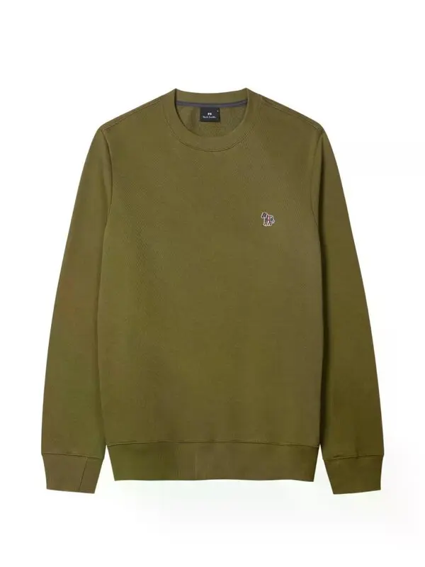 Paul Smith Zebra Logo Crew-neck Sweatshirt - Green