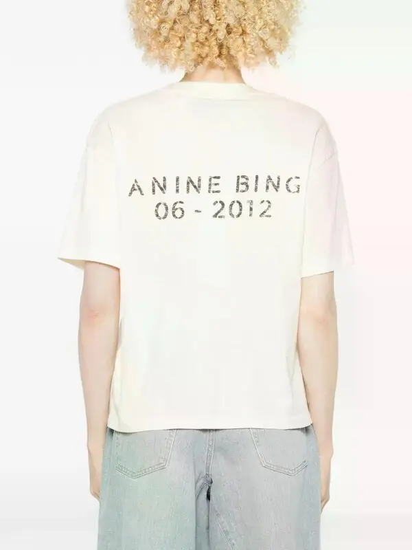 ANINE BING Logo-print T-shirt