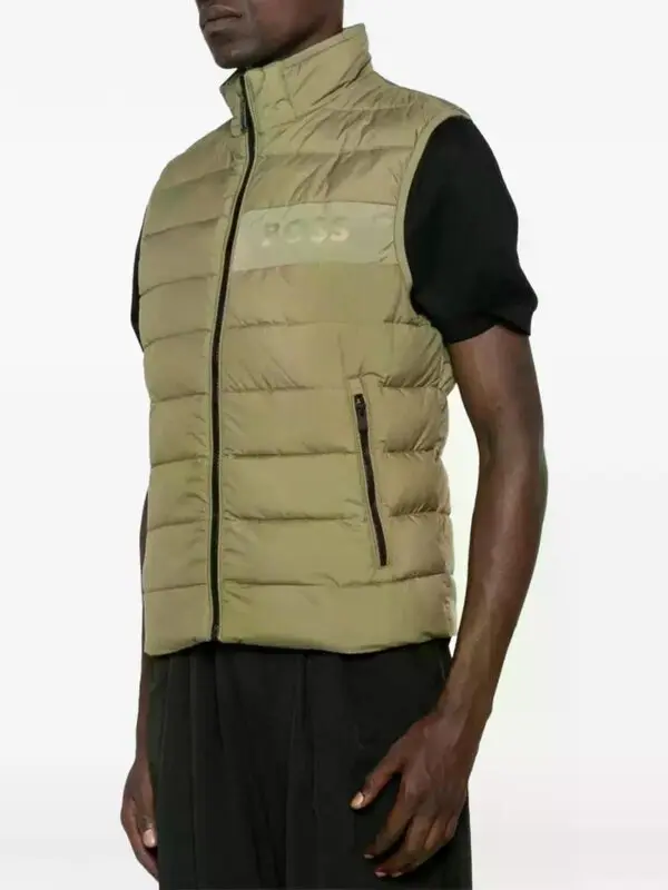 BOSS Padded Gilet With Logo