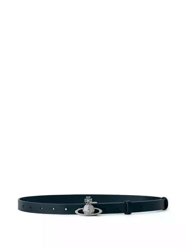 VIVIENNE WESTWOOD Logo-buckle Leather Belt