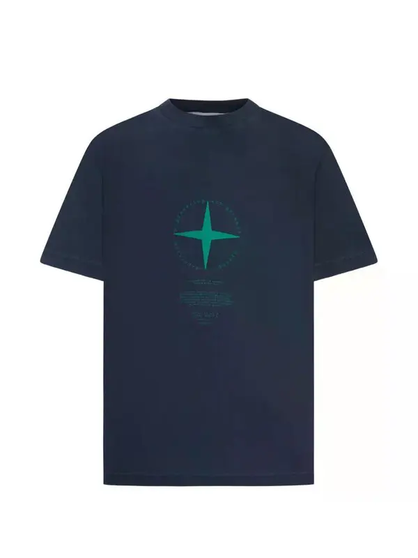 Stone Island Graphic-print Crew-neck T-shirt