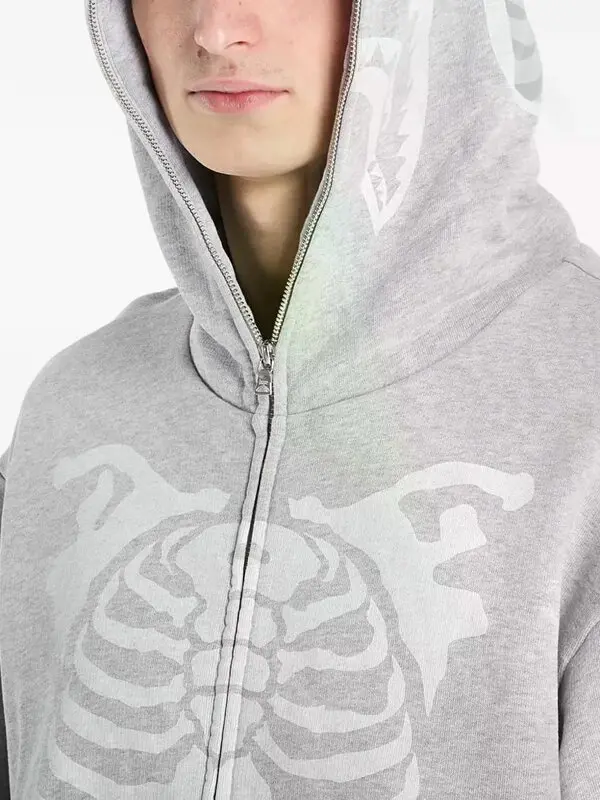 A BATHING APE Graphic-print Zip Hoodie