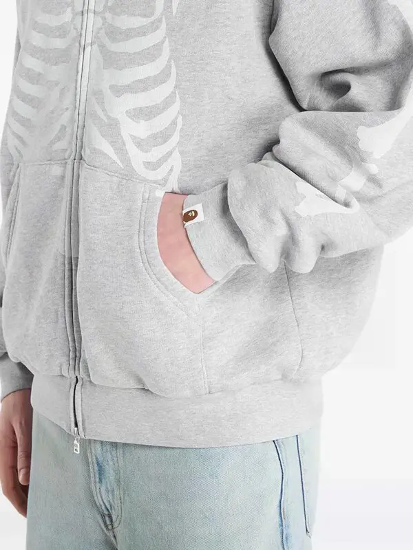 A BATHING APE Graphic-print Zip Hoodie