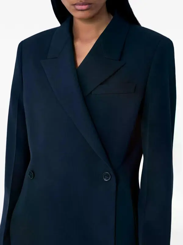JIL SANDER Double-breasted Blazer - Blue