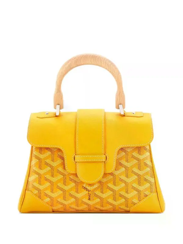 Goyard Saigon Top Handle Mini Shoulder Bag - Orange