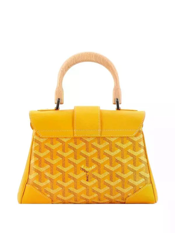Goyard Saigon Top Handle Mini Shoulder Bag - Orange