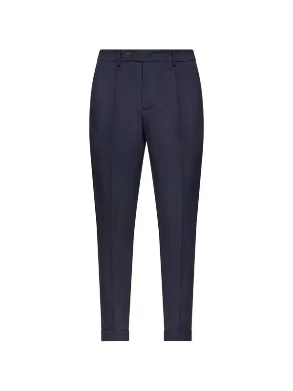 D4.0 Pleated Trousers - Blue