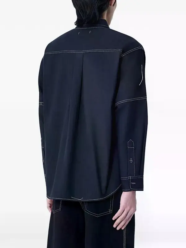 STORY MFG. Logo-patch Shirt