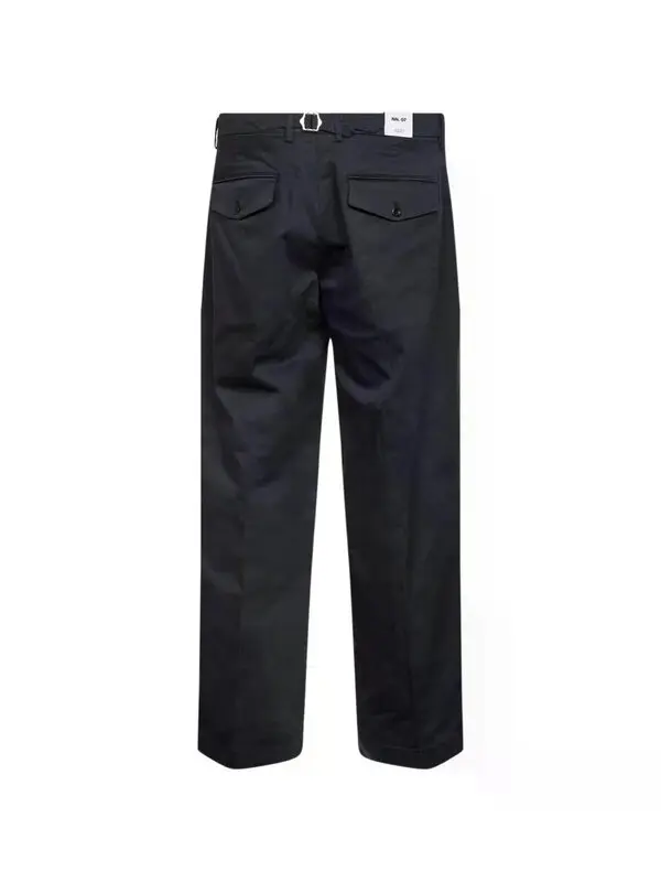Nn07 Justin Wide-leg Trousers - Blue