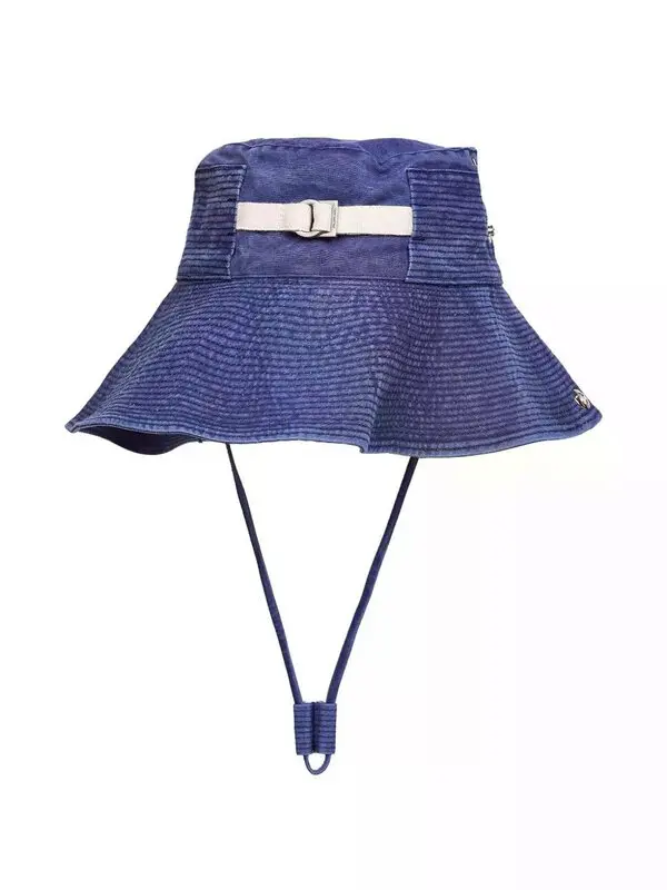 Jacquemus Adjustable Bucket Hat - Blue