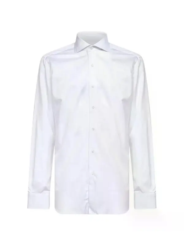 BARBA NAPOLI Buttoned Shirt - White