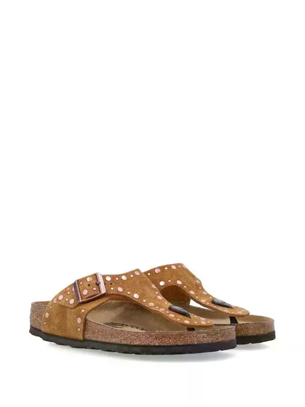 BIRKENSTOCK Gizeh Rivet Sandals - Brown