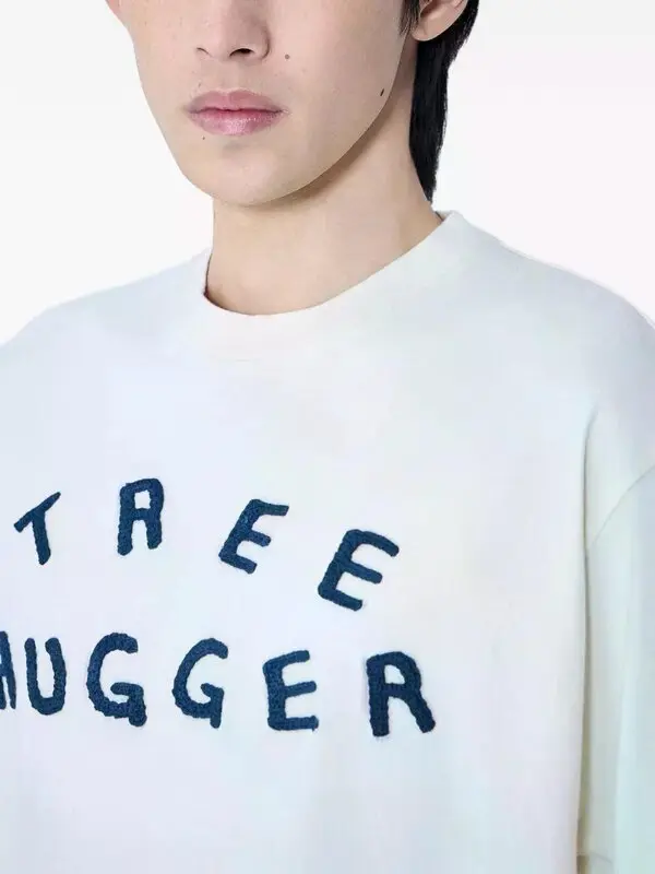STORY MFG. Logo-embroidered T-shirt