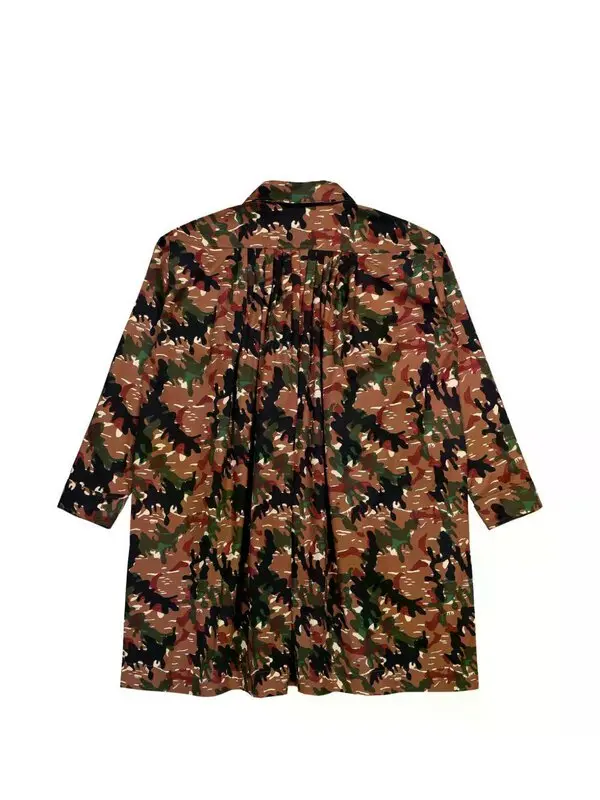 WALTER VAN BEIRENDONCK Painter Camouflage Pockets Coat