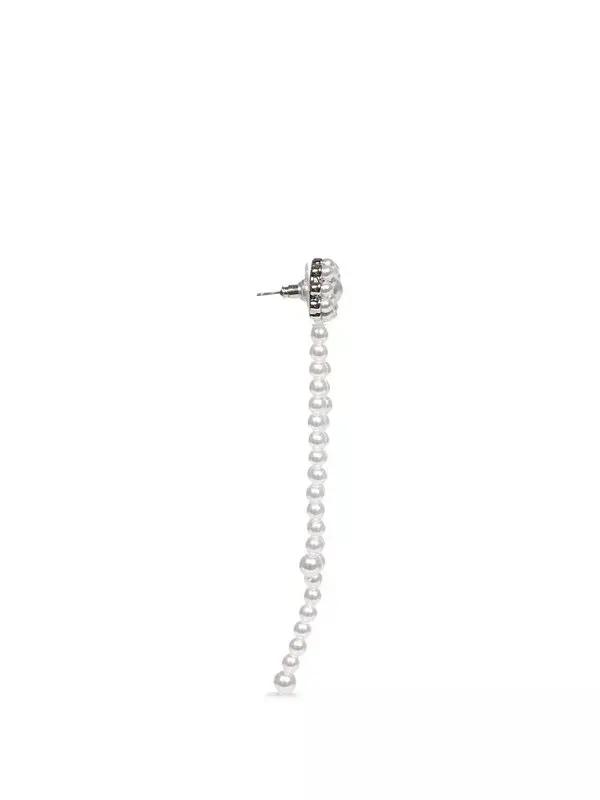 SELF-PORTRAIT Bow-shape Earrings - Silver