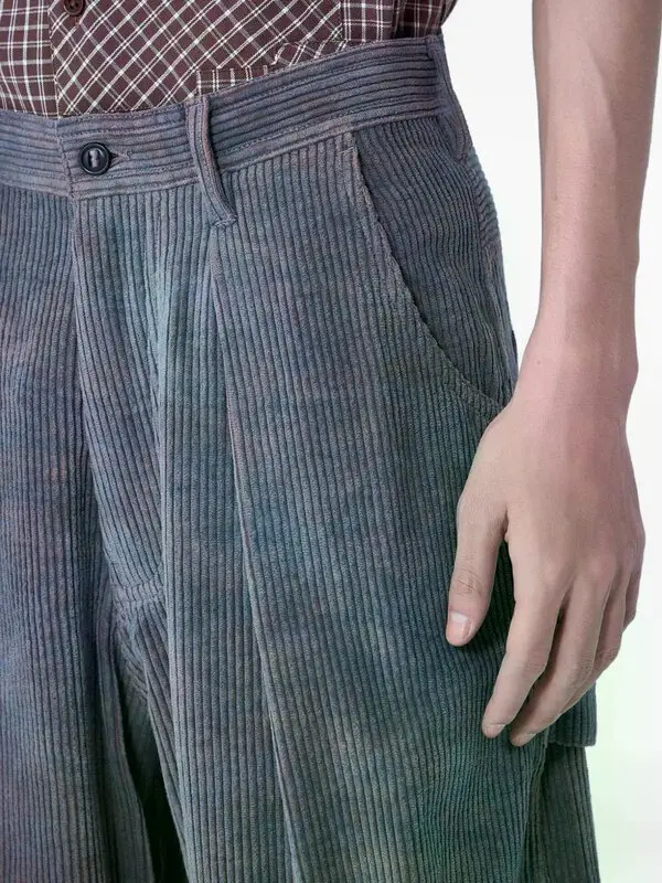 STORY MFG. Corduroy Trousers - Blue