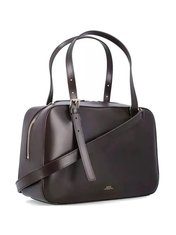 A.p.c. Virginie Leather Box Bag