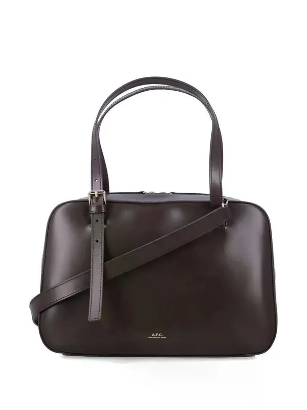 A.p.c. Virginie Leather Box Bag