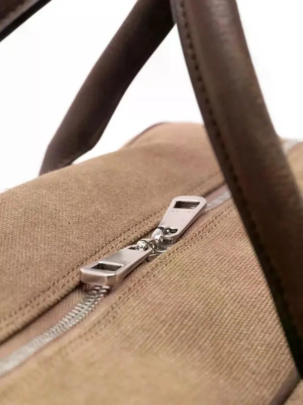 Orciani Jones Safari Duffle Bag - Neutrals