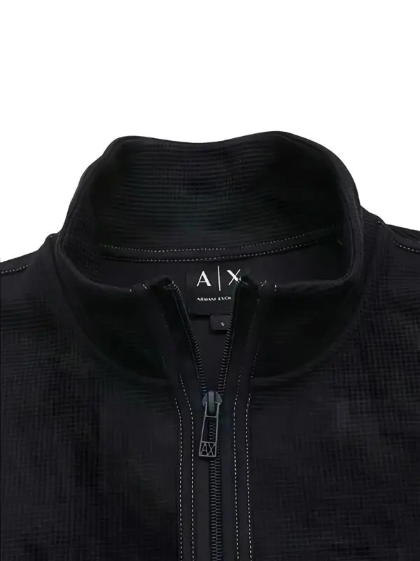 Armani Exchange Cotton Zip Sweatshirt