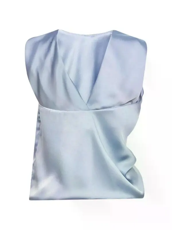 BLANCA VITA Asymmetric Draped Top