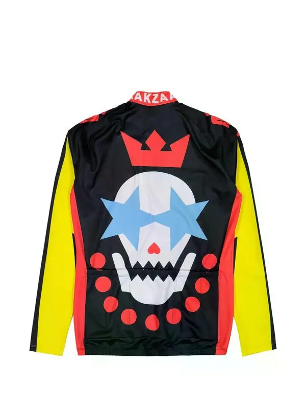WALTER VAN BEIRENDONCK Graphic Bike Top - Black