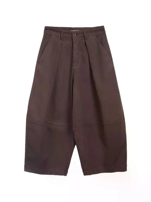 You Must Create Cotton Trousers - Brown