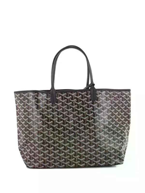 Goyard Saint Louis Coated Canvas Pm Tote Bag - Black