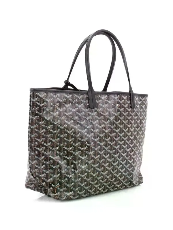 Goyard Saint Louis Coated Canvas Pm Tote Bag - Black