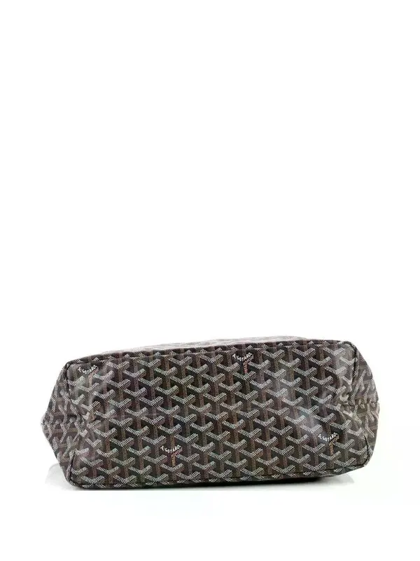 Goyard Saint Louis Coated Canvas Pm Tote Bag - Black