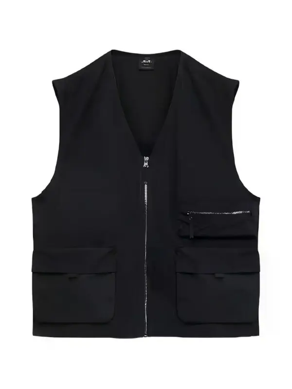 Oakley Echo Rise Zip-up Vest - Black