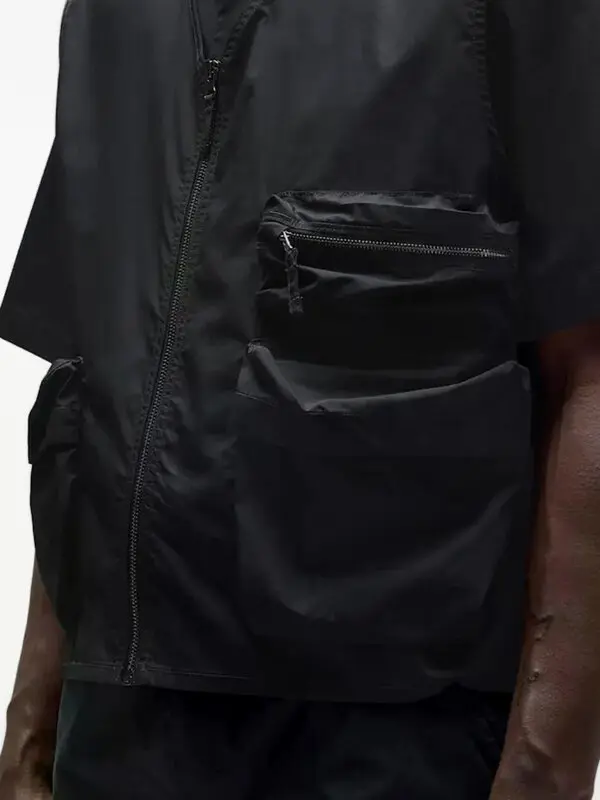 Oakley Echo Rise Zip-up Vest - Black