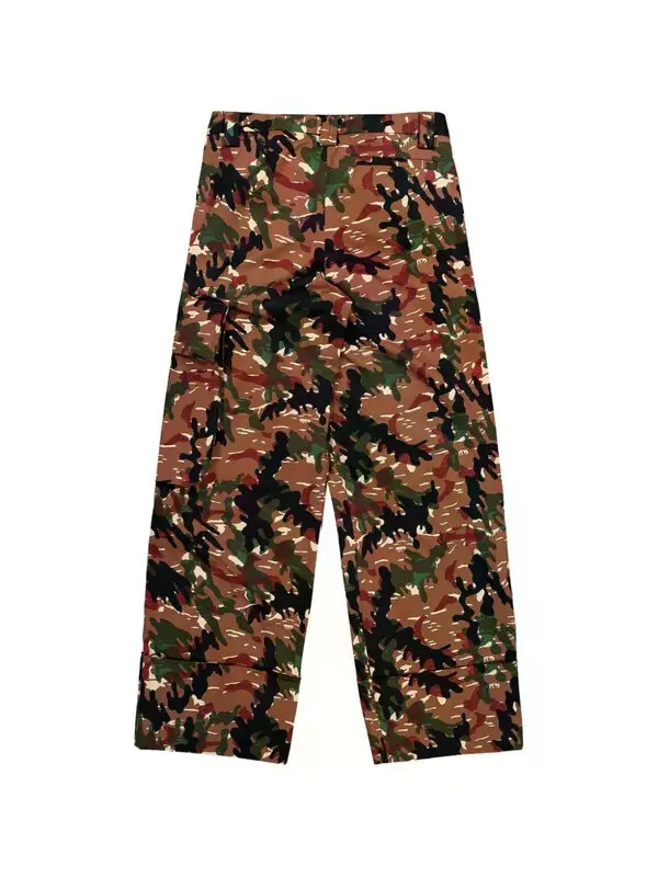 WALTER VAN BEIRENDONCK Major Camouflage Pocket Trousers