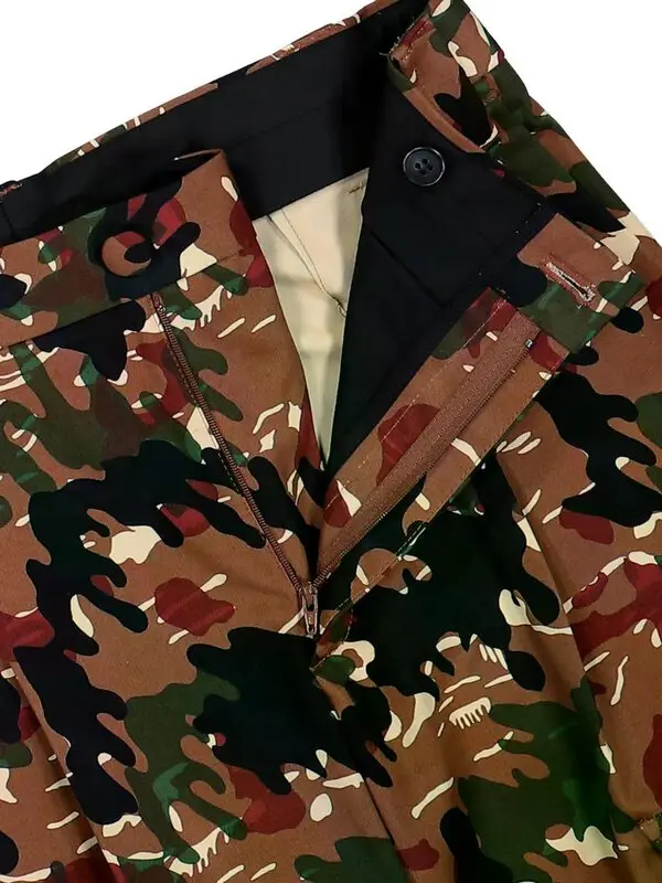 WALTER VAN BEIRENDONCK Major Camouflage Pocket Trousers