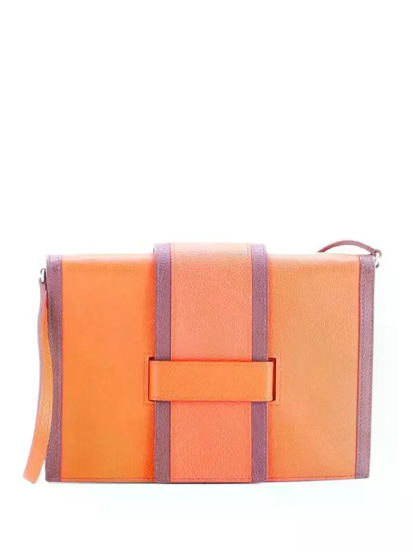 Hermès H Passant Clutch Shoulder Bag Evercolor