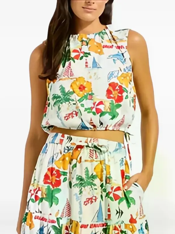 Seafolly Printed Blouse