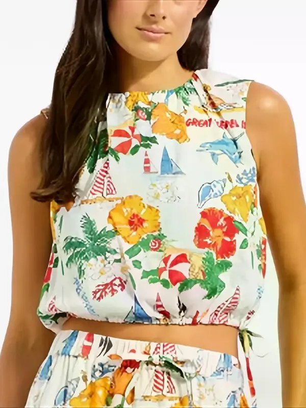 Seafolly Printed Blouse