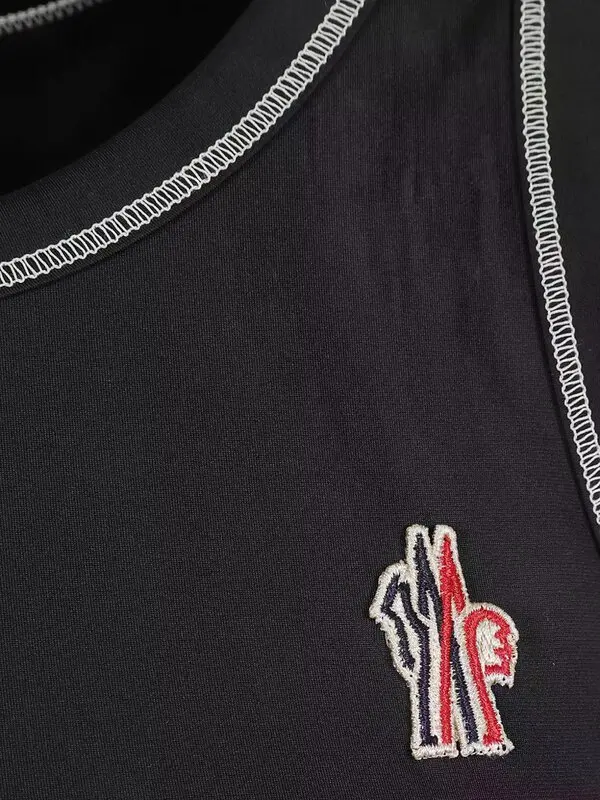 Moncler Contrast-stitching Tank Top