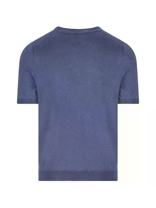Tagliatore Ribbed T-shirt - Blue