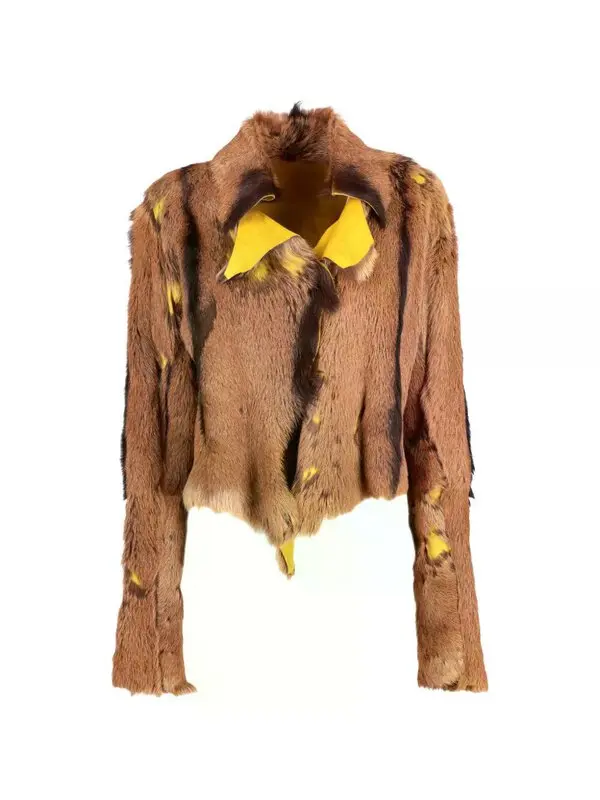 Vintage Fur Collared Coat