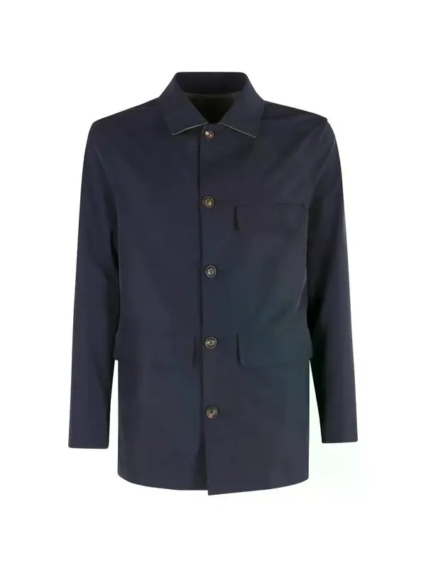 KIRED Reversible Flap-pocket Jacket - Blue