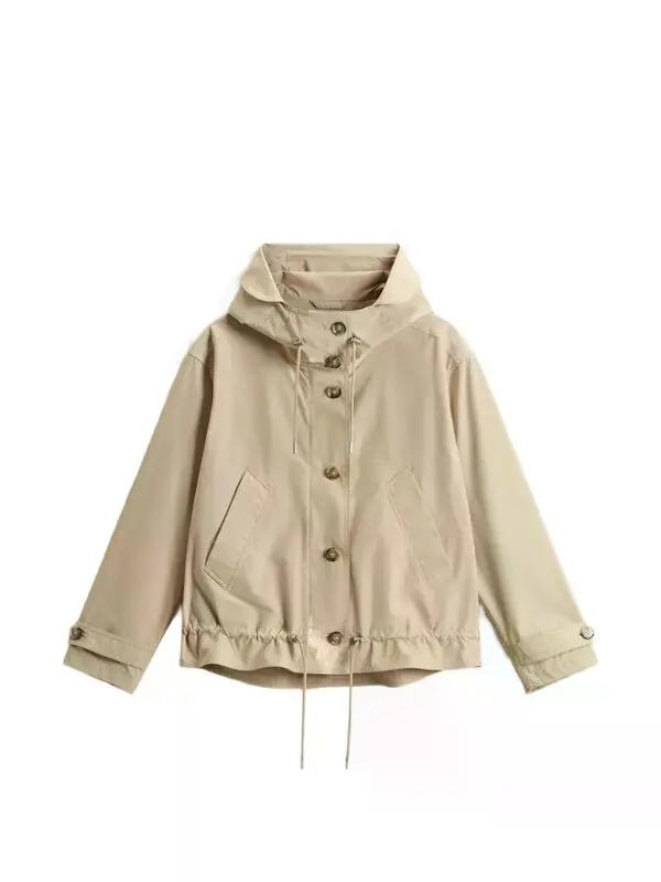 Woolrich Hooded Jacket - Neutrals