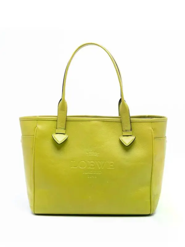 Loewe 2012 Leather Heritage Tote Bag